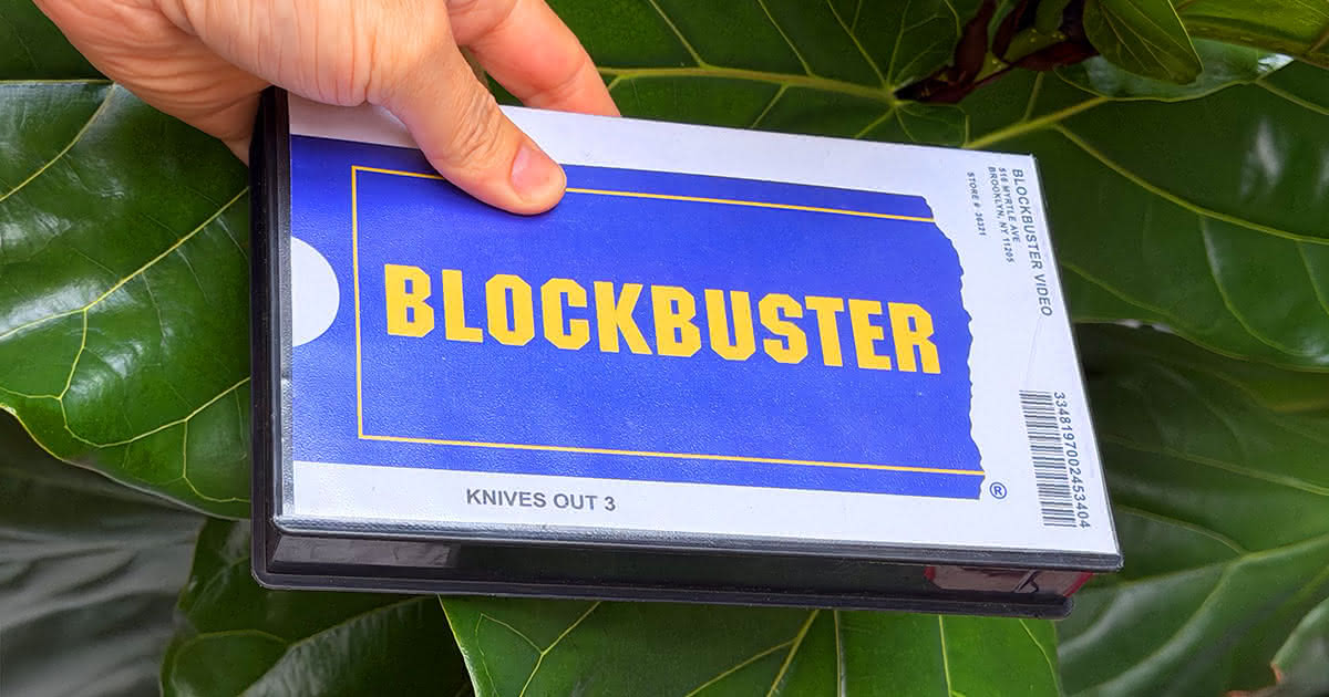 Blockbuster VHS Sleeve Maker - Create Authentic Blockbuster Cases